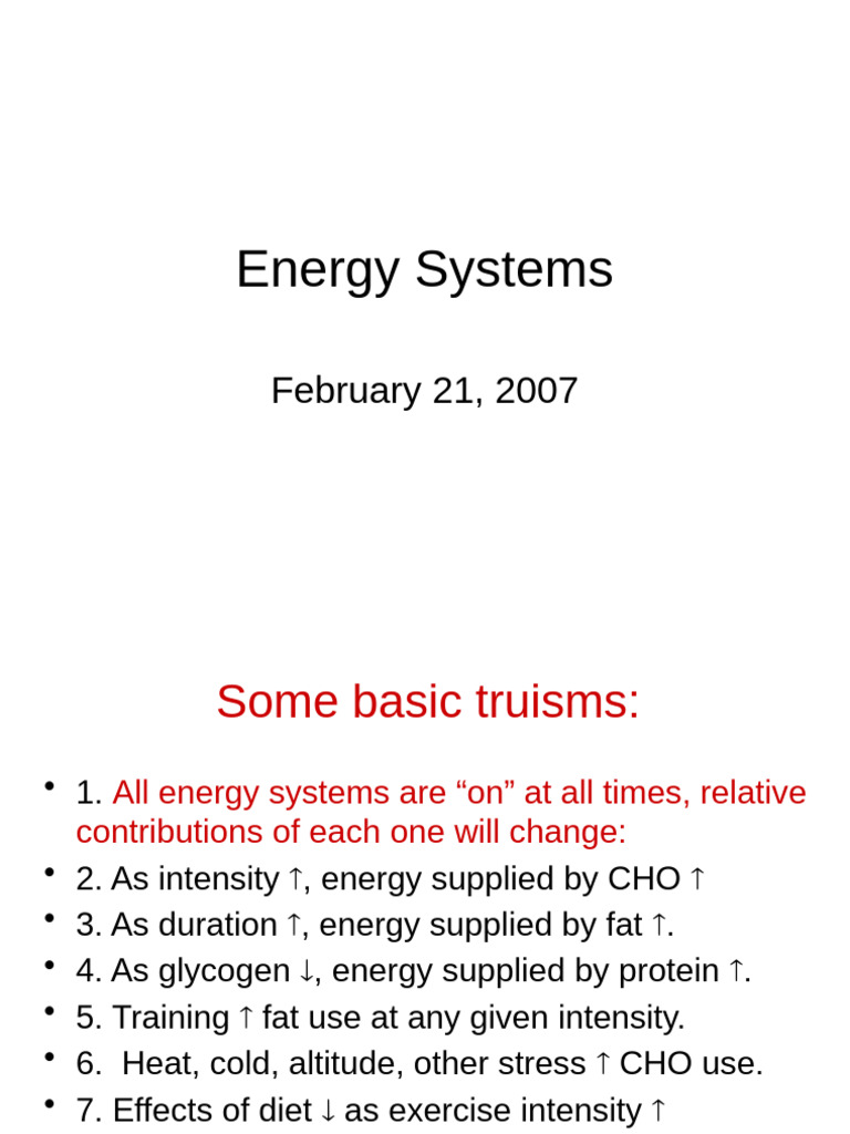 Lecture 7 Energy Systems | PDF