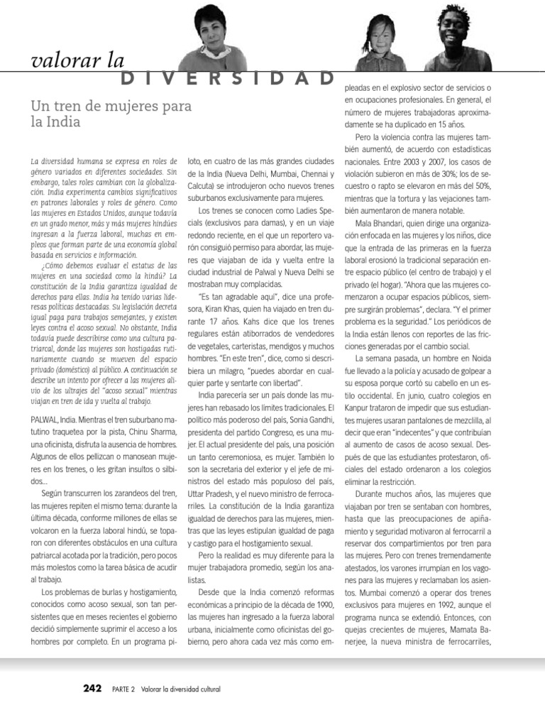 Kottak Conrad 2011 Lecturas Sexo Genero | PDF