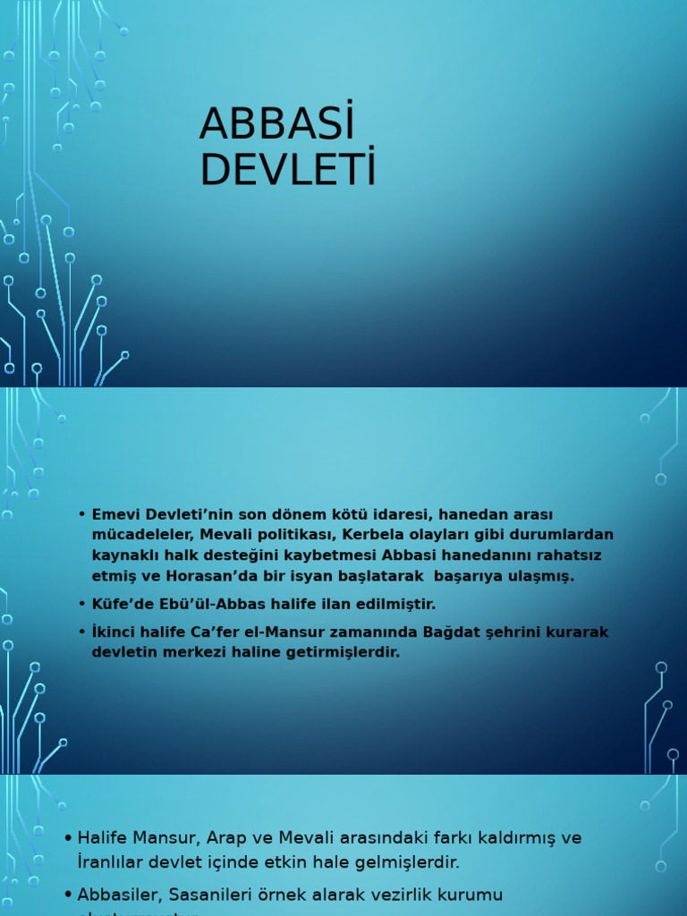 Abbasi Devleti | PDF