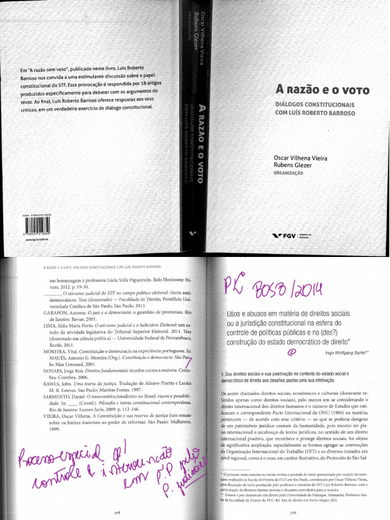 SARLET, Ingo Wolfgang - Usos e abusos em matéria de direitos sociais ou ...