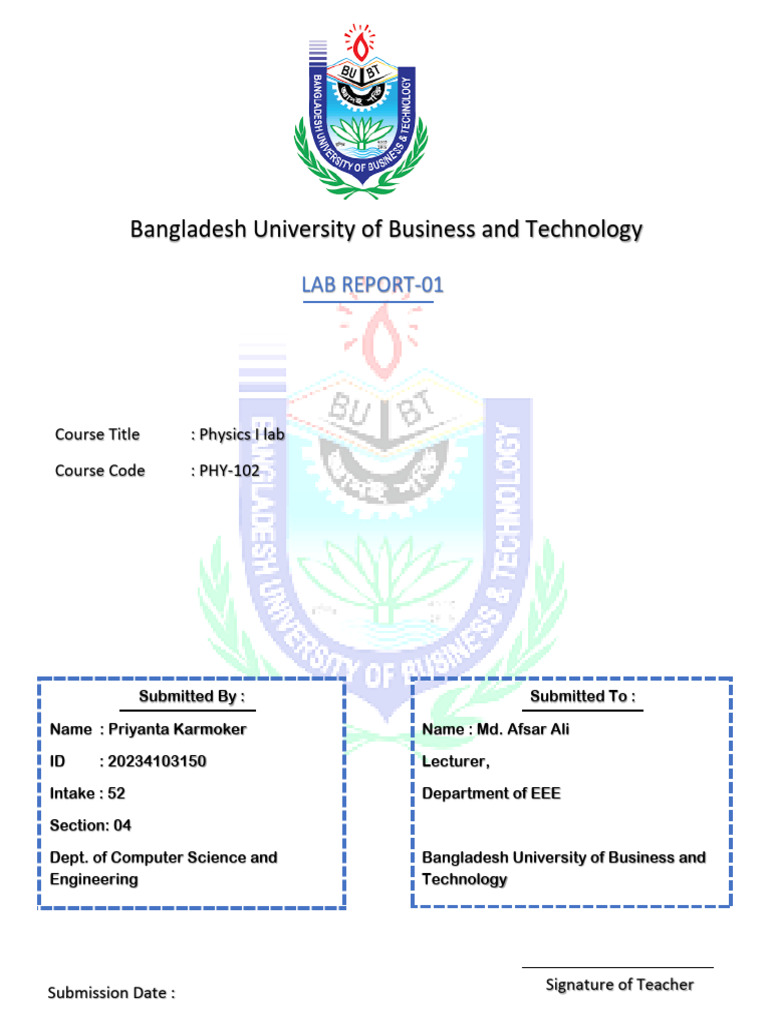 Priyalab 1 Coverpg | PDF