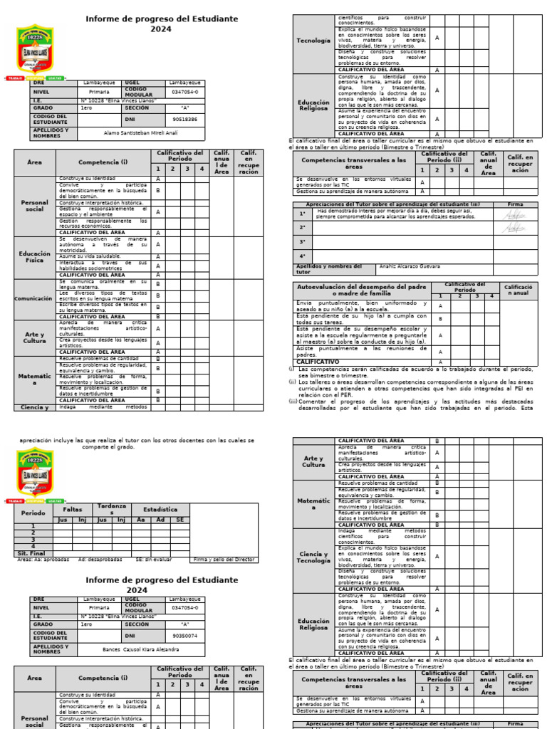Registro de Progreso | PDF
