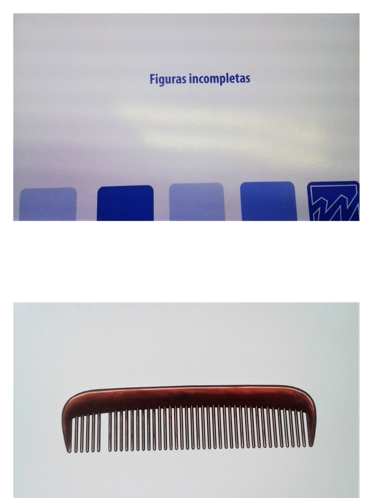 WAIS-IV Figuras Incompletas 26 | PDF