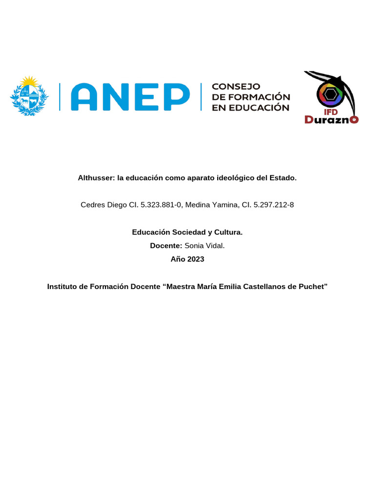 Althusser +Trabajo+Terminado | PDF