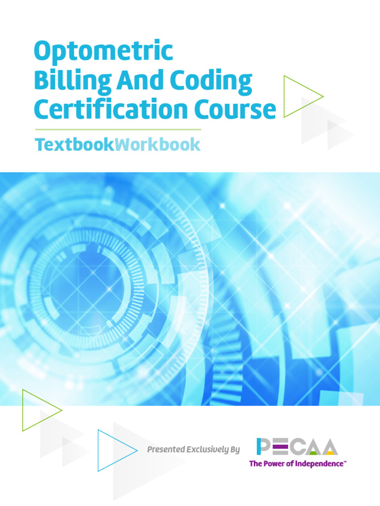 Optometric Billing Coding - Certification Course Textbook 2024 ...