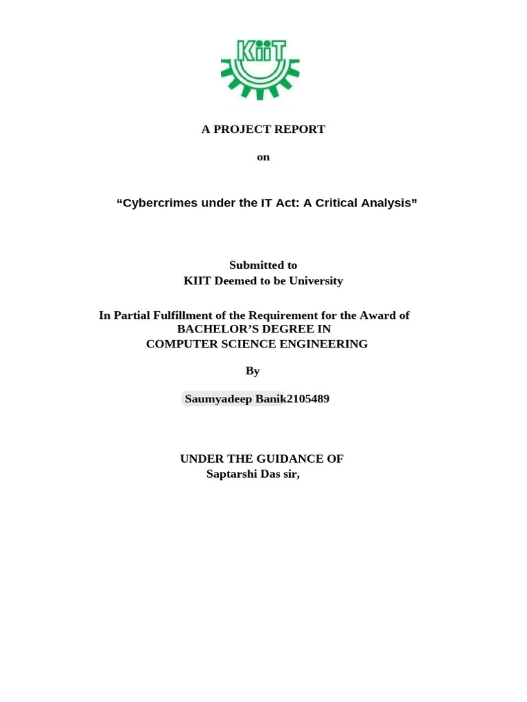 Law Report 2 | PDF