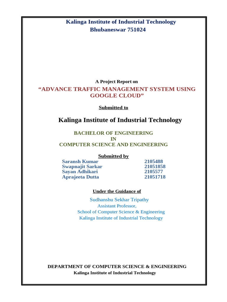 Project Report Final Updated | PDF