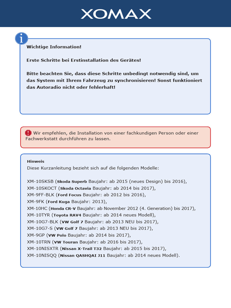 Android-CAN-Bus-Kurzanleitung | PDF