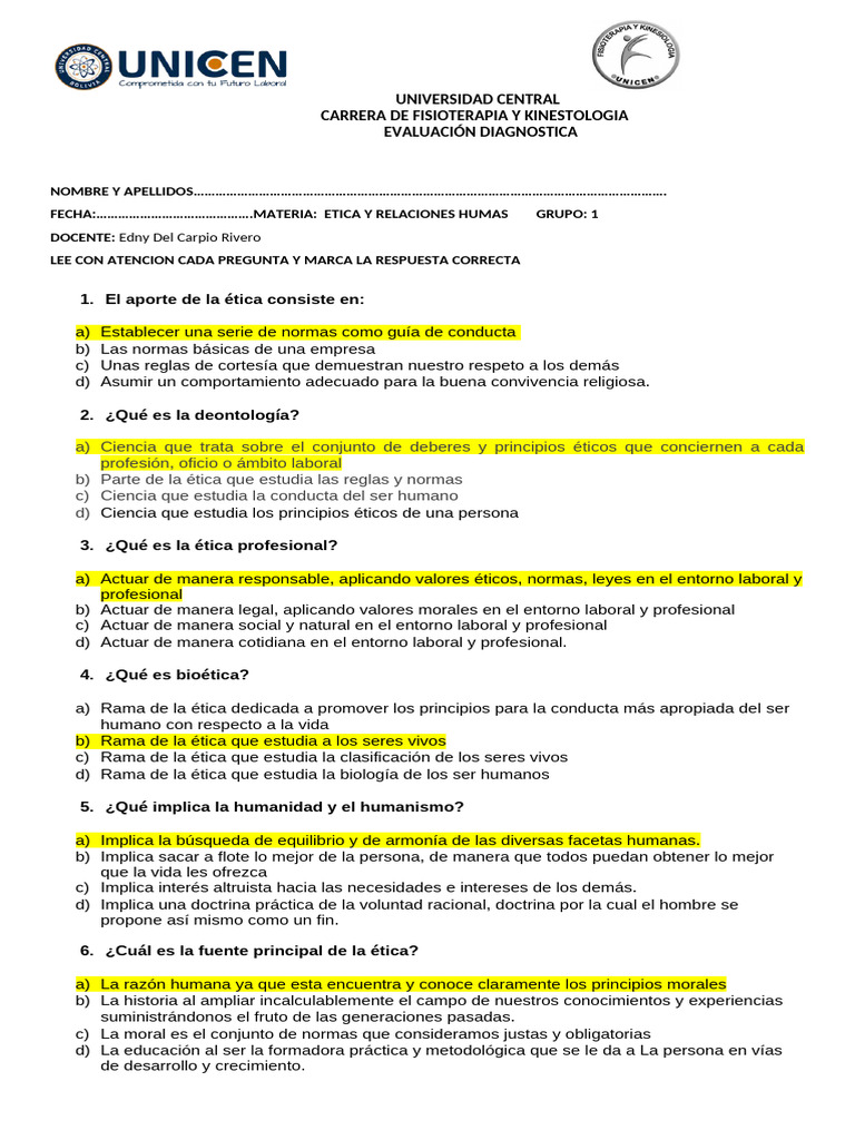 Patron Ética Profesionl y Relaciones Humanas - Del Carpio - Fyk - 4 ...
