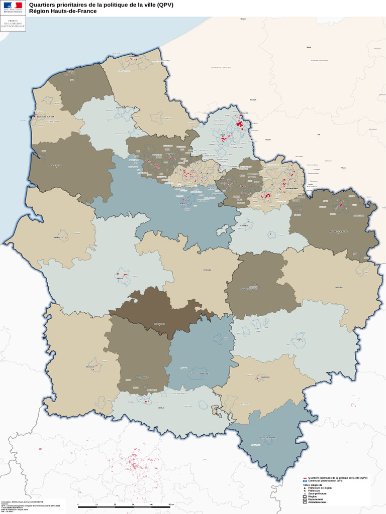 Carte QPV Haut de France | PDF