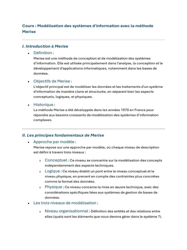 Cours 5 | PDF