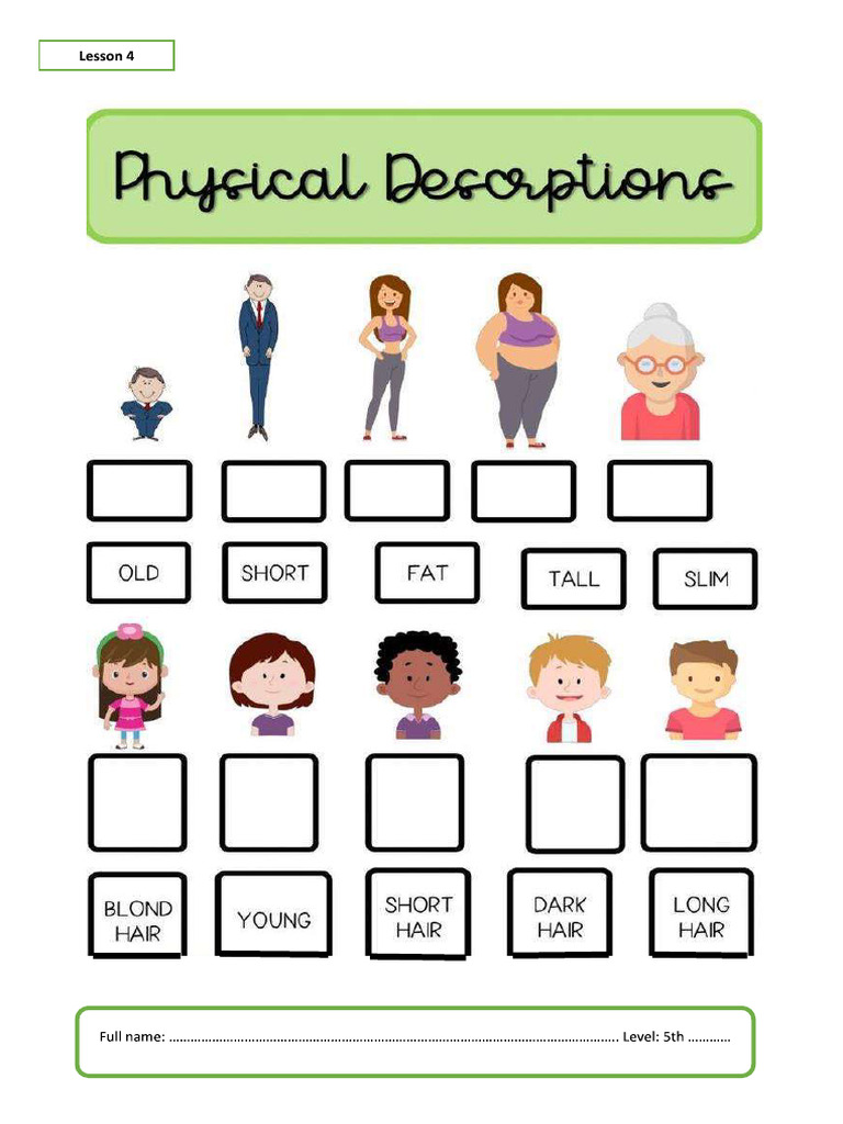 PHYSICAL APPEARANCE - Homework | PDF