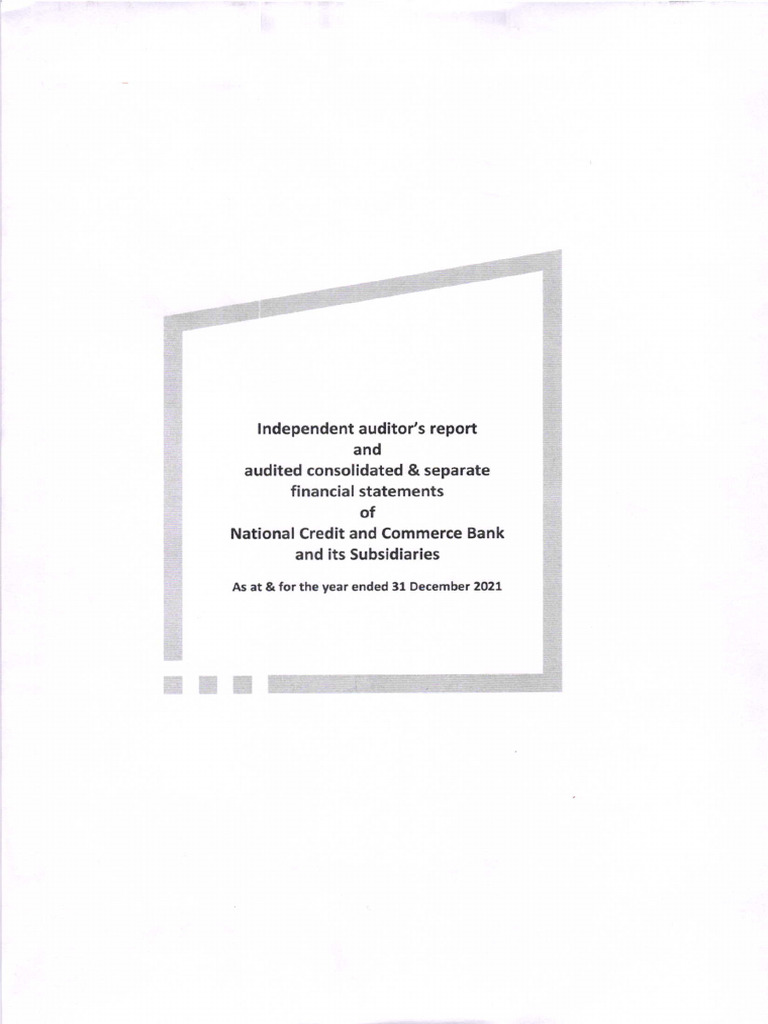 NCC BANK Annual Report 2021 | PDF