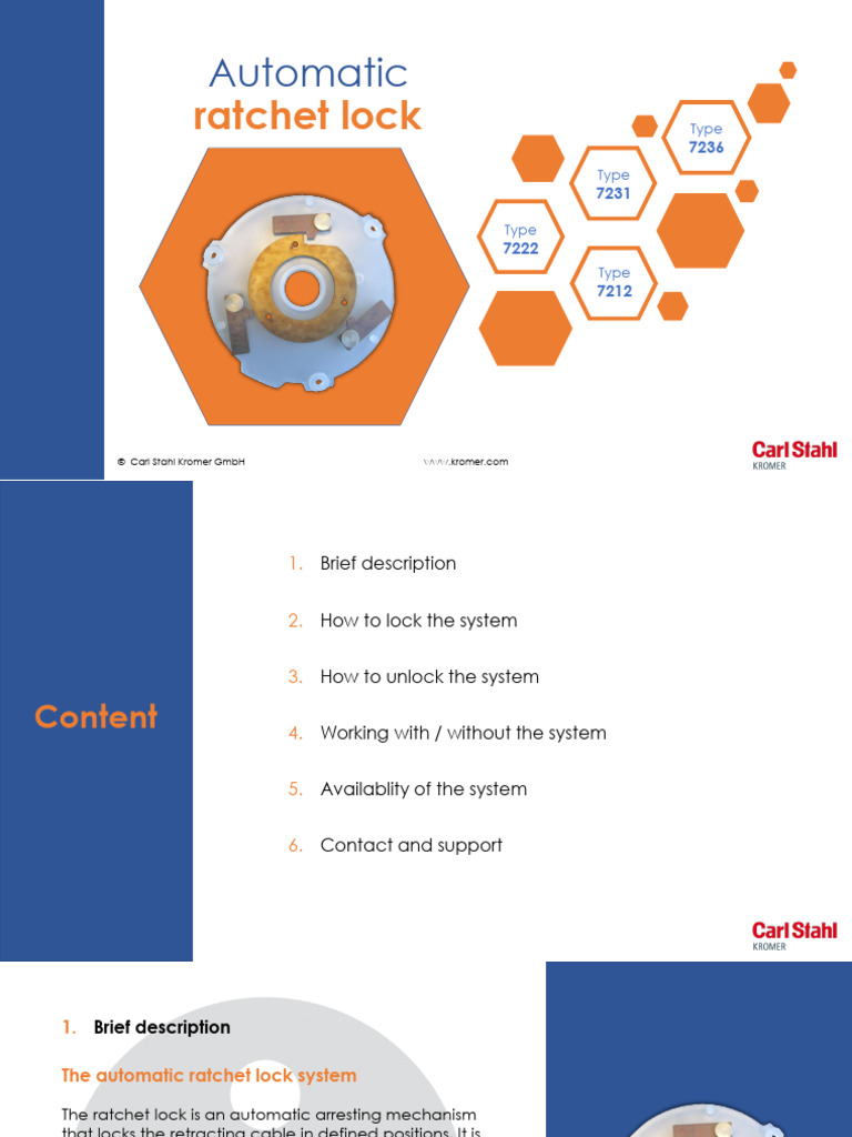 Automatic_ratchet_lock_system | PDF