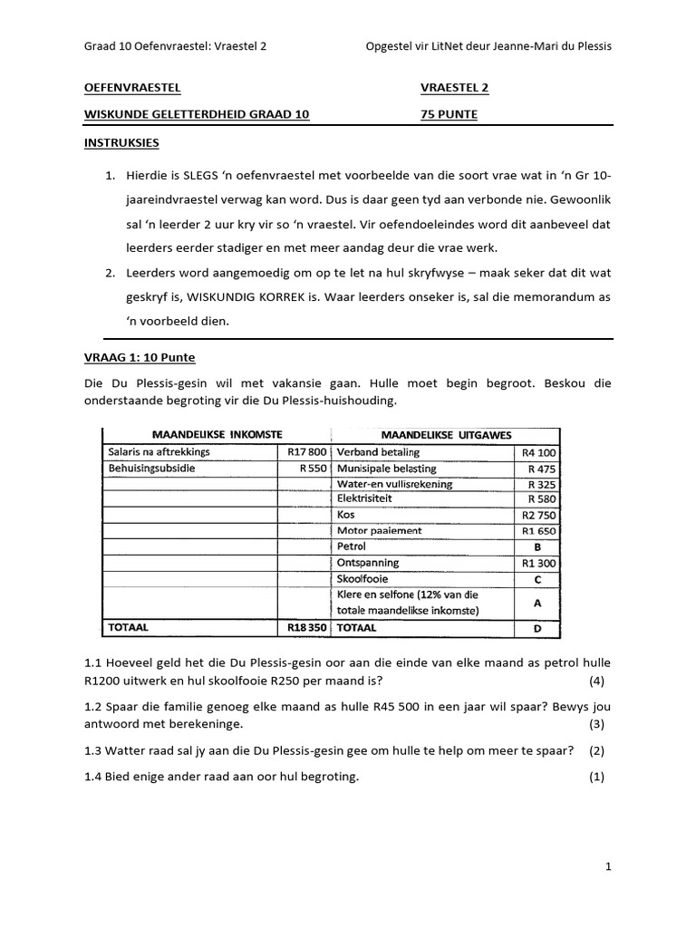 GR 10 WG V2b 2018uitgewerk-2 | PDF