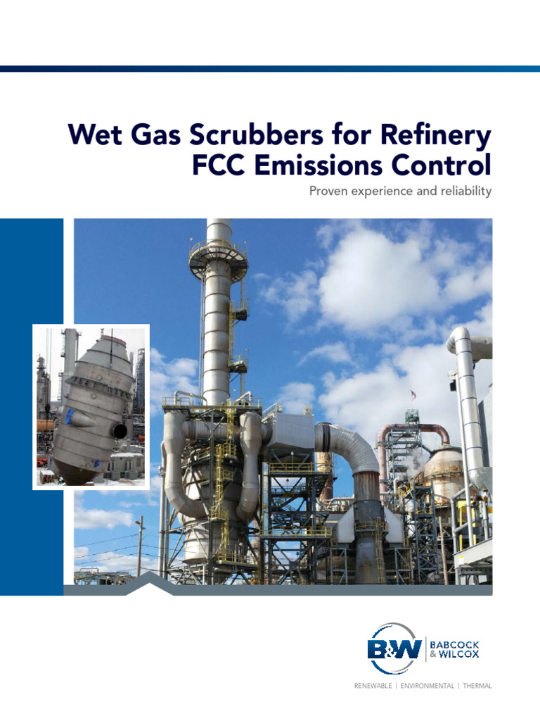 E101 3265 Wet Gas Scrubbers Brochure Babcock Wilcox | PDF