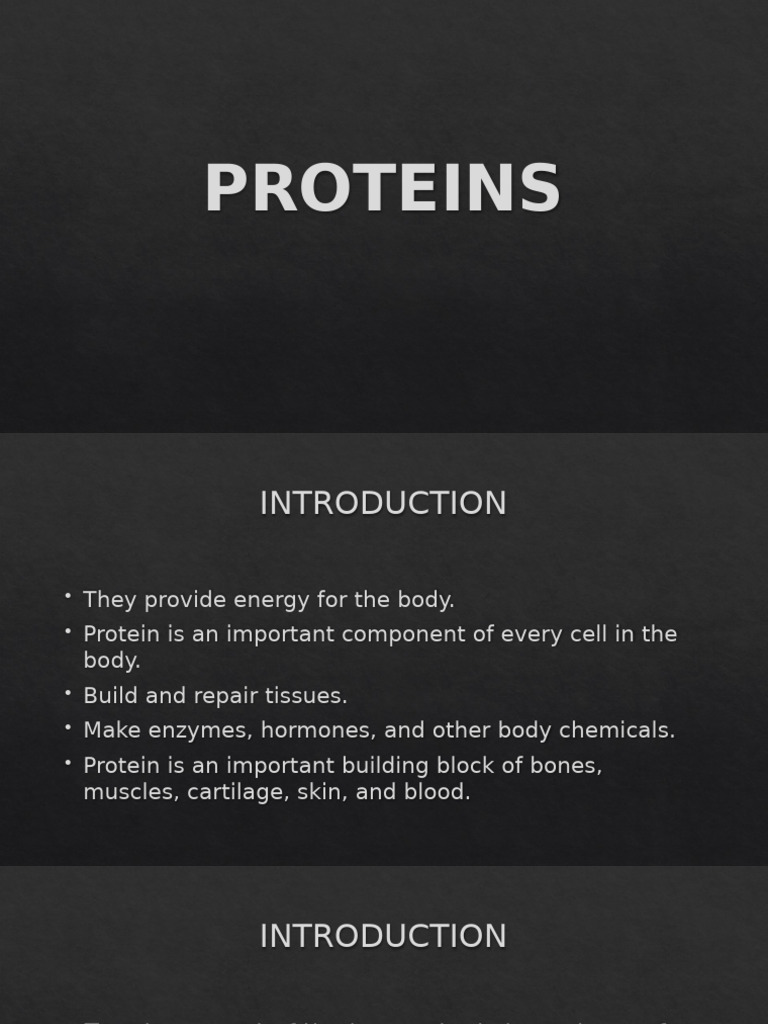 Proteins | PDF