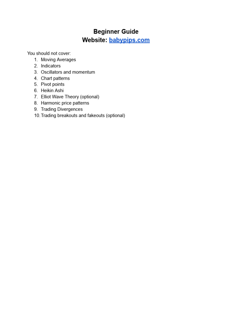 Beginner Guide | PDF