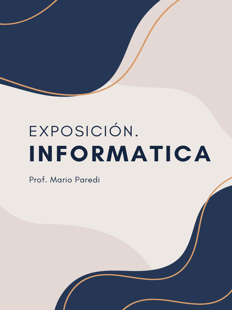 Exposicion Informatica | PDF