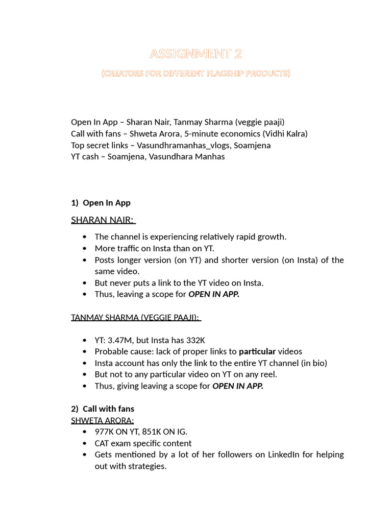Assignment 2 (Open in App) (Autorecovered) | PDF