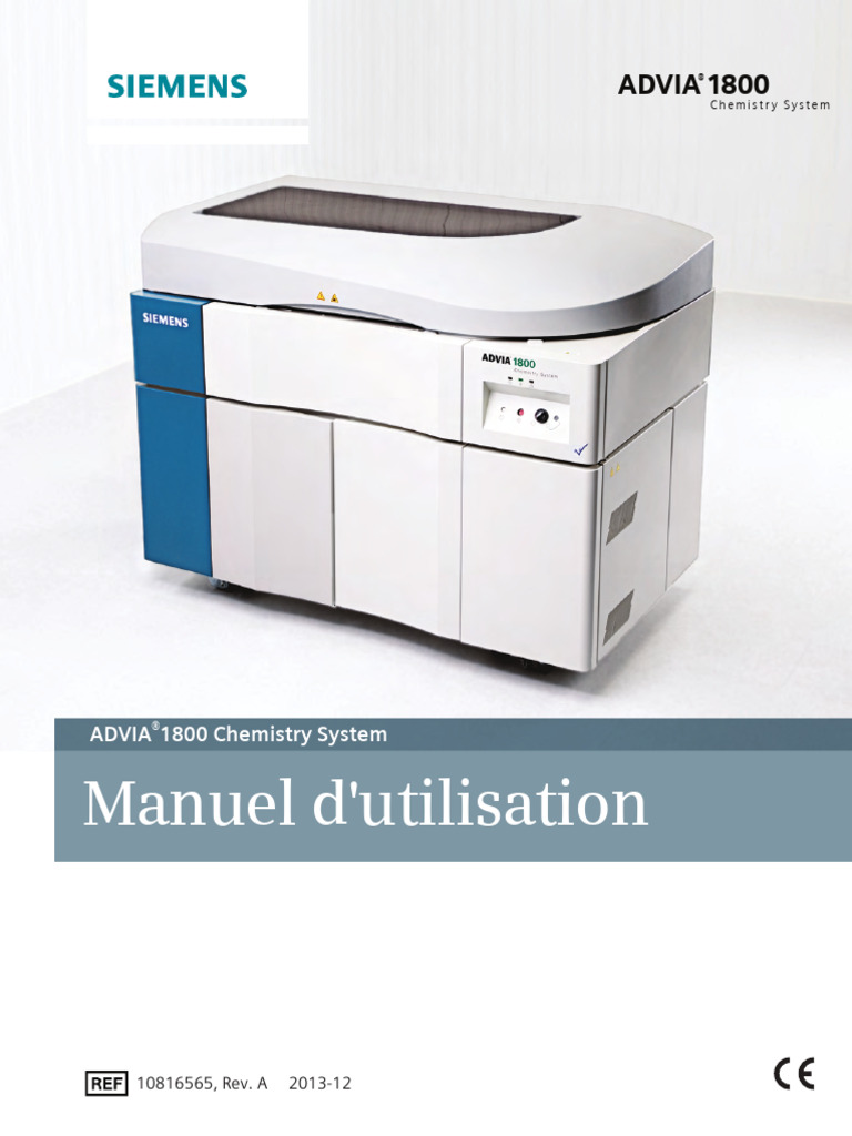 ADVIA_1800_Operator_Guide | PDF