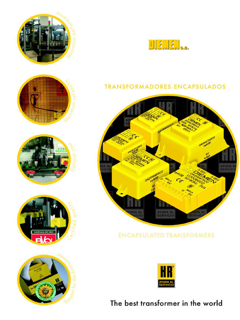 Encapsulated Transformers Catalog ENG | PDF