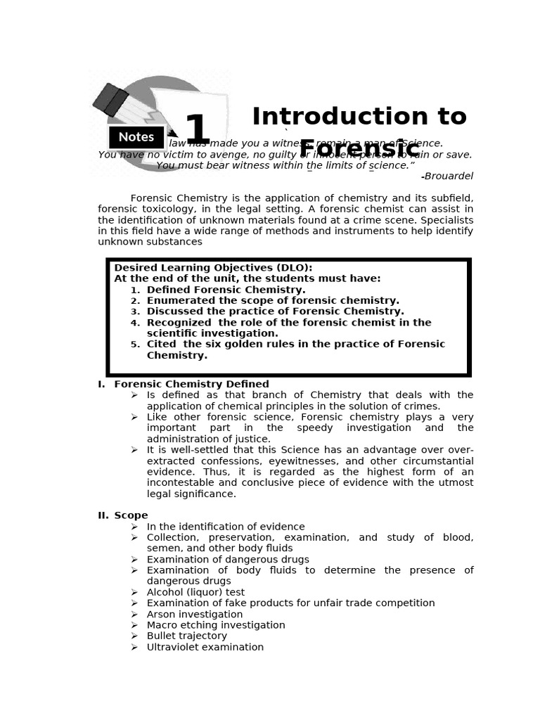 Unit 1 Unit 4.notes - Chem 211 | PDF