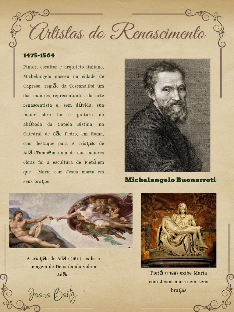 Michelangelo Buonarroti | PDF