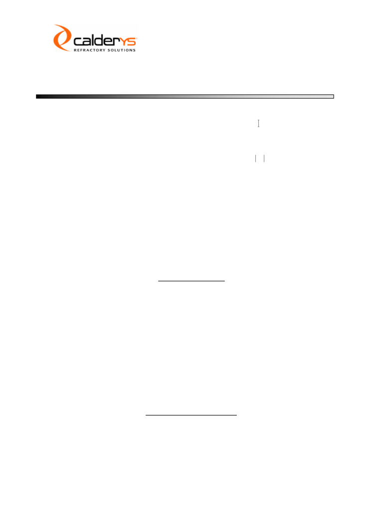 Calde Cast 40 TR V | PDF