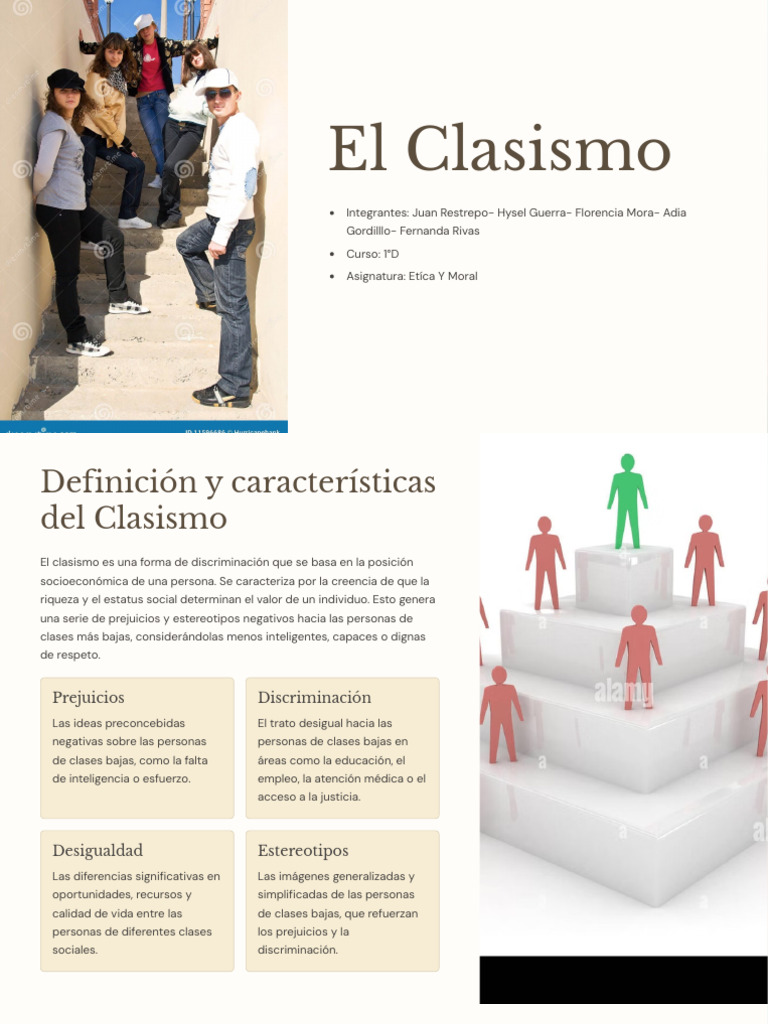 El Clasismo | PDF
