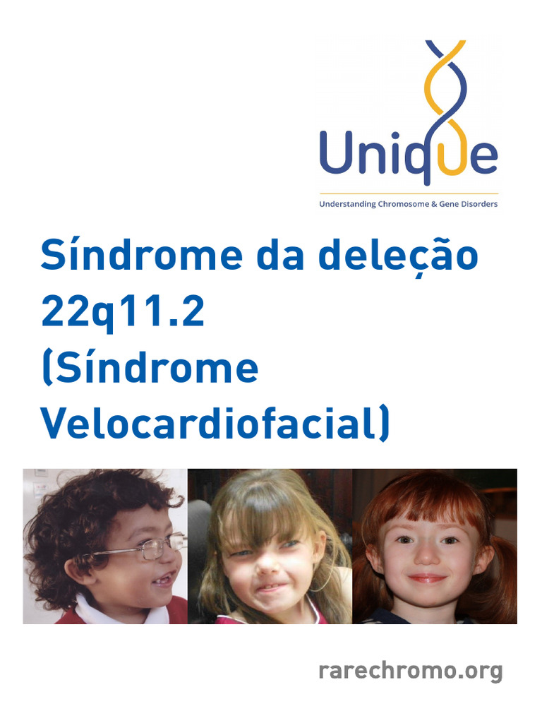 22q11.2 Deletion Syndrome (Velo-Cardio-Facial Syndrome) Portuguese FTNW | PDF | Genetics | Self ...