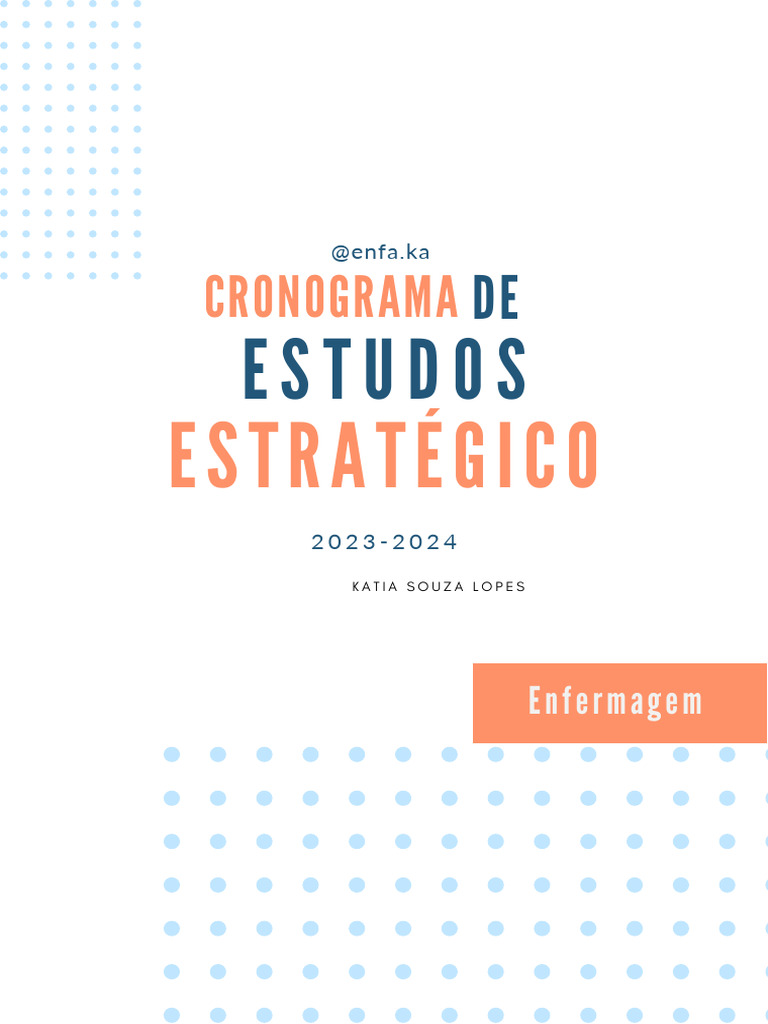 Cronograma Estrategico | PDF