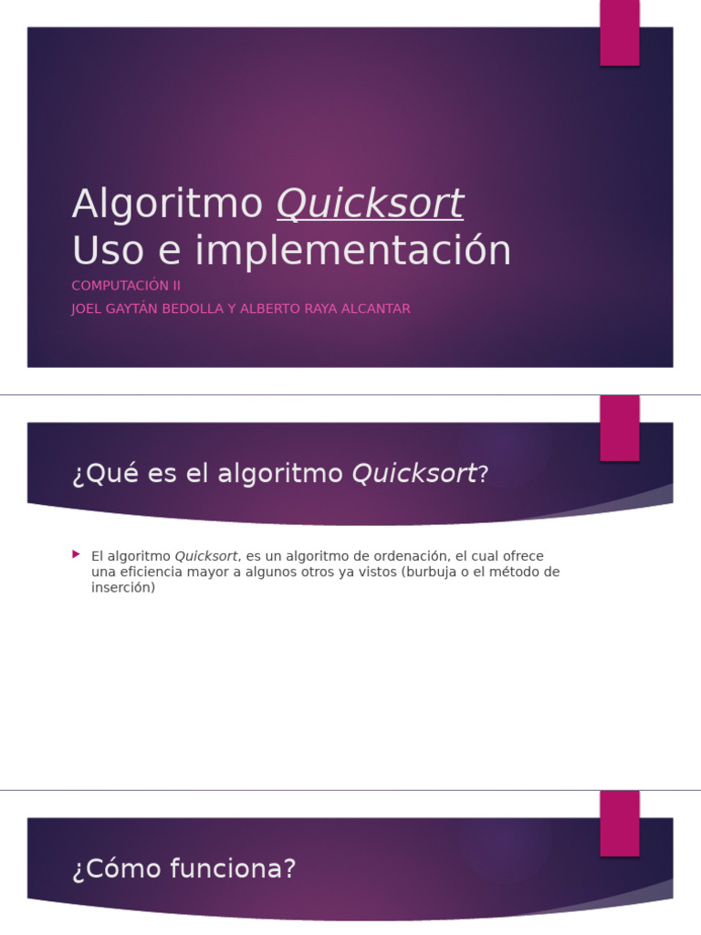 Quicksort | PDF