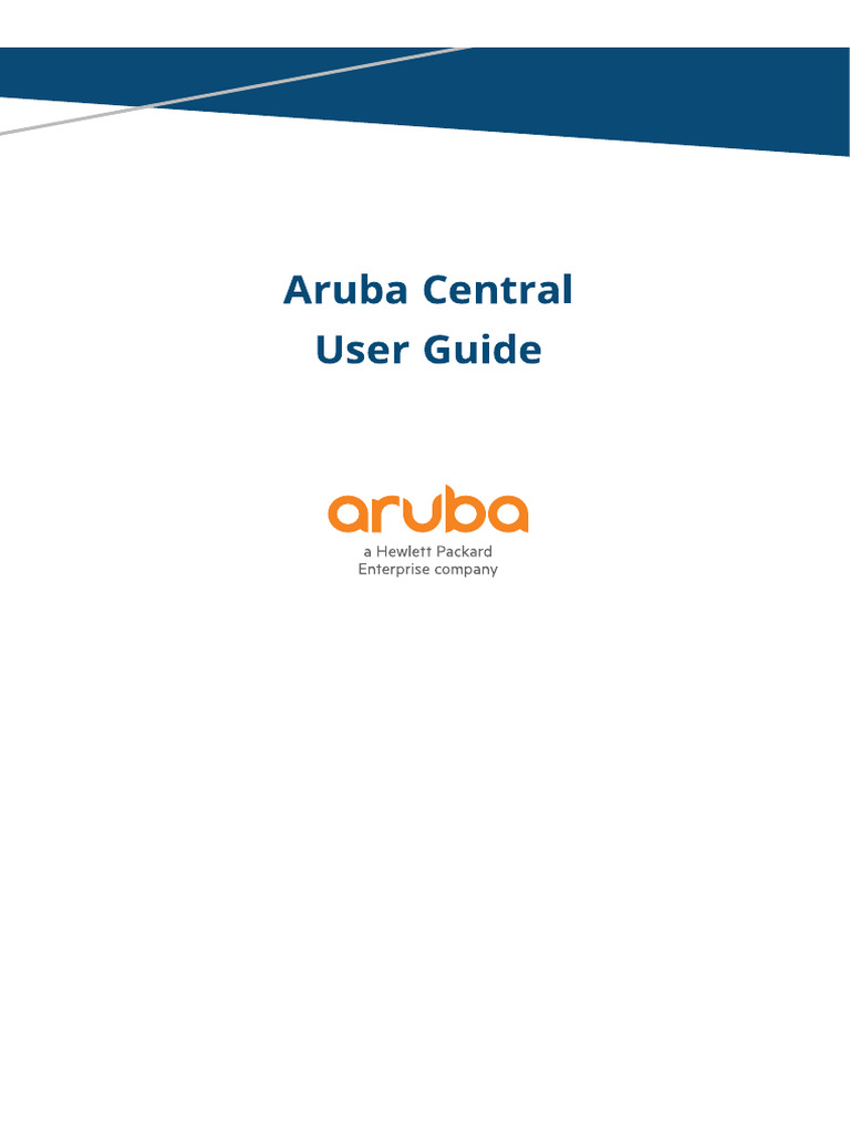 User-Guide Aruba Central | PDF