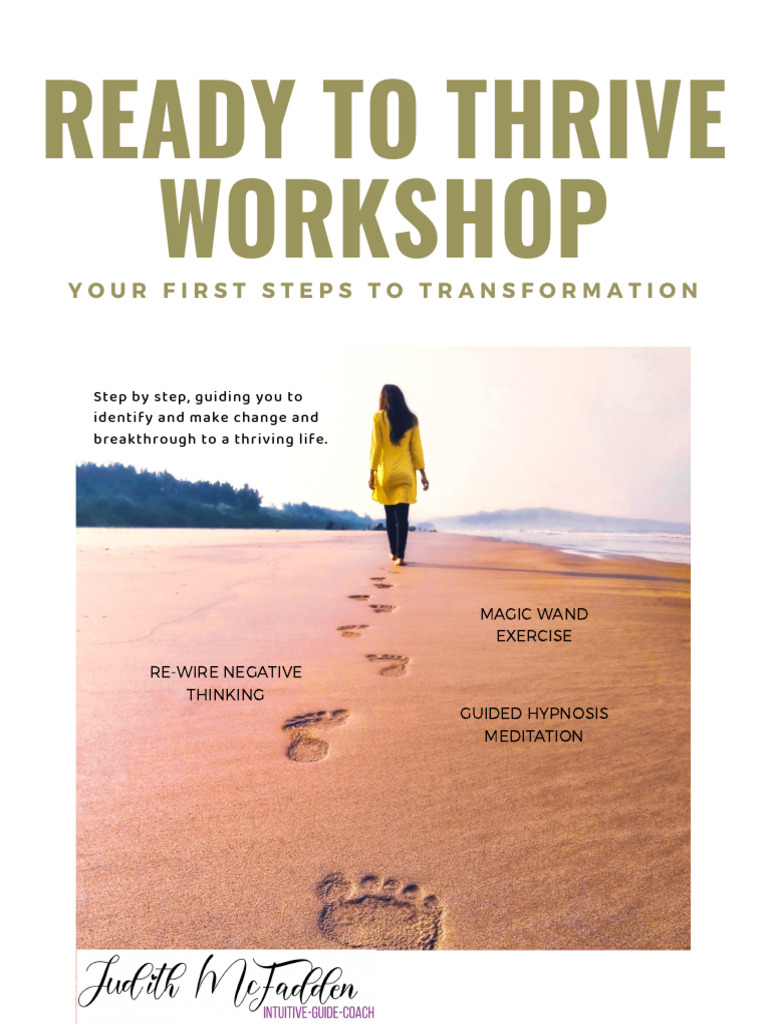 Ready To Thrive The Workshop | PDF | Career & Growth | Self-Improvement