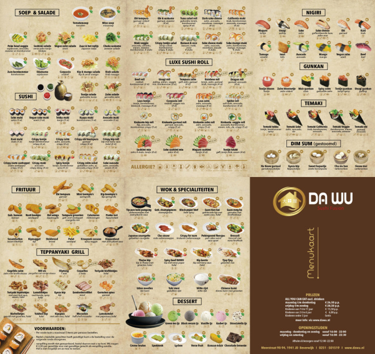 Da Wu Webmenu 2022 | PDF