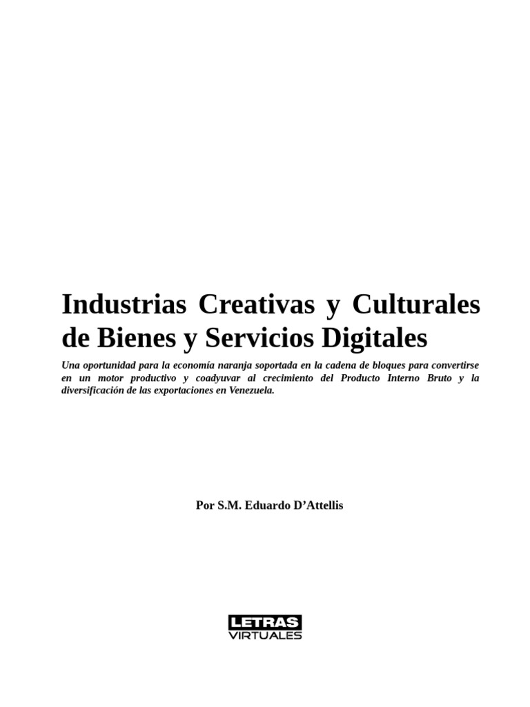 01 - Industrias Creativas y Culturales de Bienes y Servicios Digitales ...
