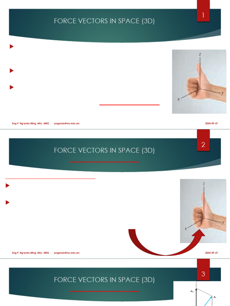 Cartesian Vectors Pdf Euclidean Vector Cartesian Coordinate System
