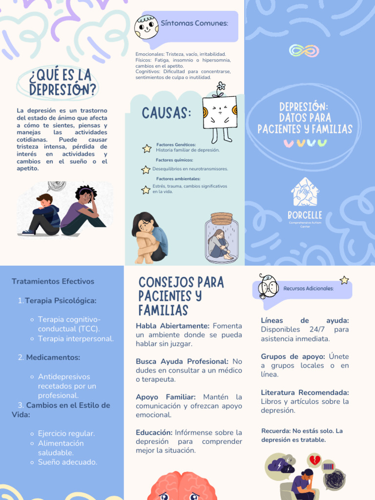 Blue Playful Autism Brochure | PDF