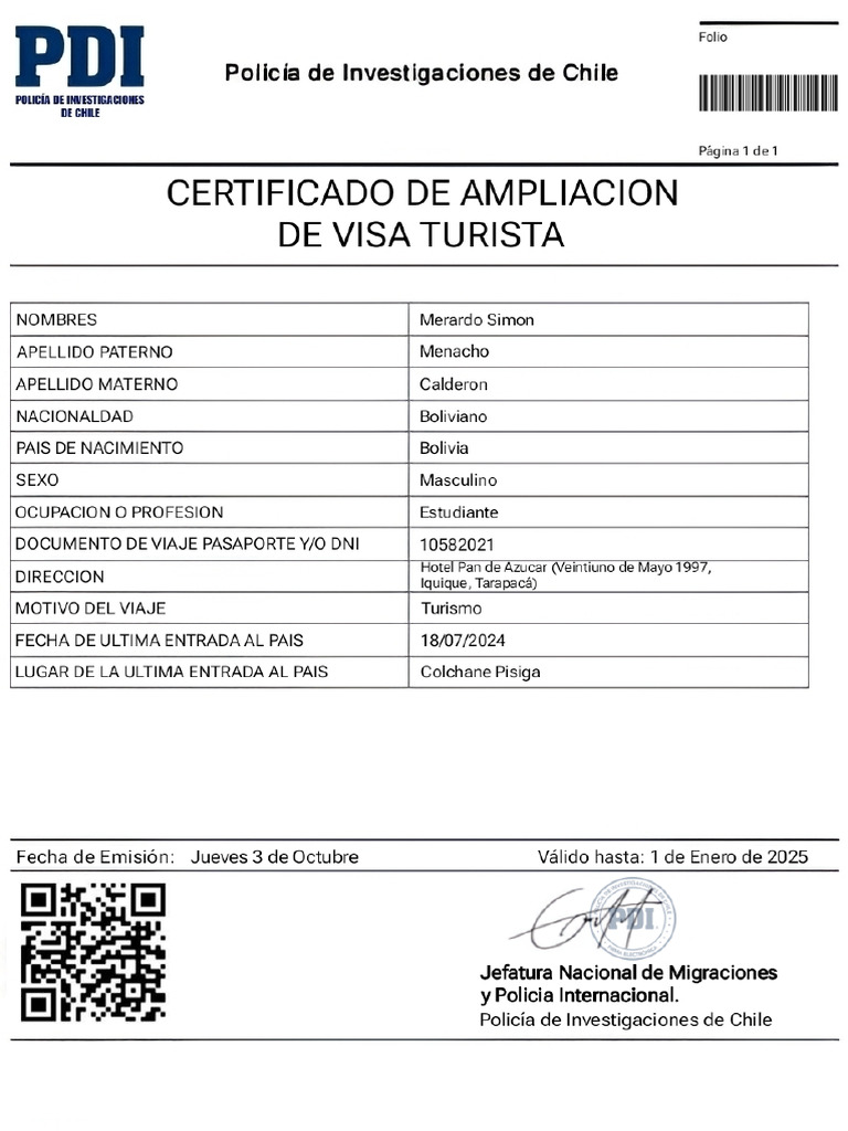 PDI Medrano Simón Menacho Calderon | PDF