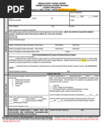 Teacher Transfer Form Template | PDF