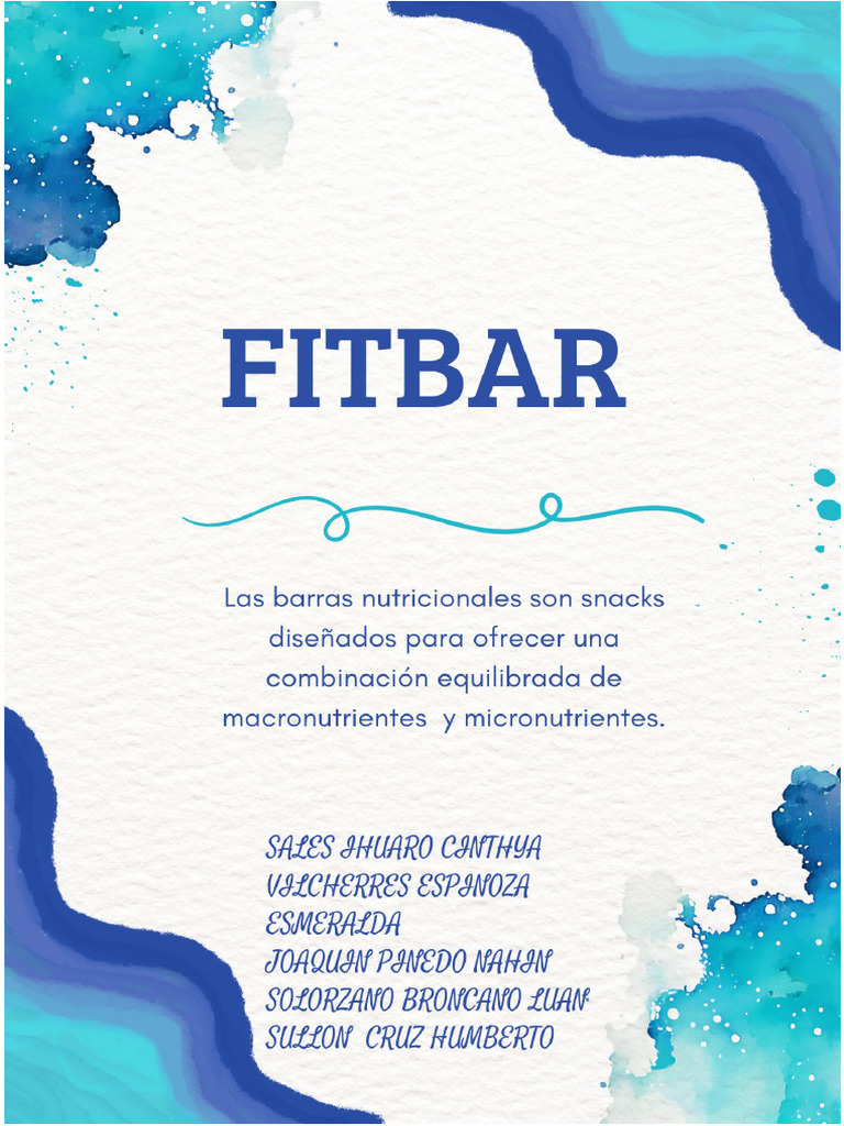 Fit Bar | PDF
