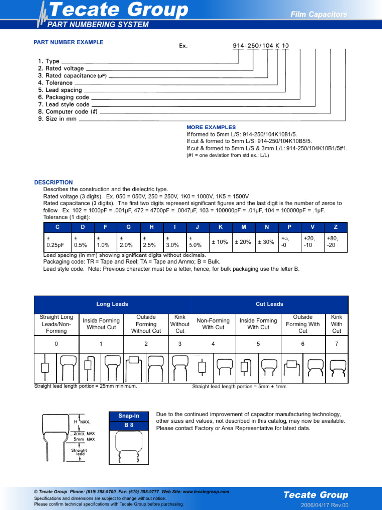 Film Ref Data | PDF