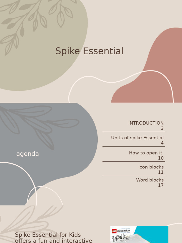 Spike Essential Content-1 | PDF | Variable (Computer Science) | Data
