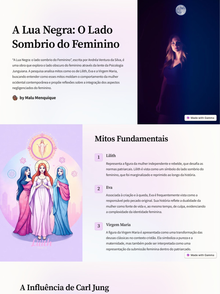 A Lua Negra O Lado Sombrio Do Feminino | PDF