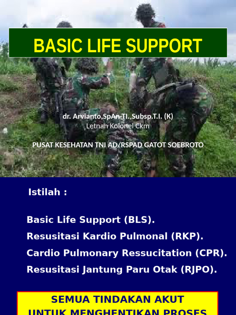 BASIC LIFE SUPPORT | PDF