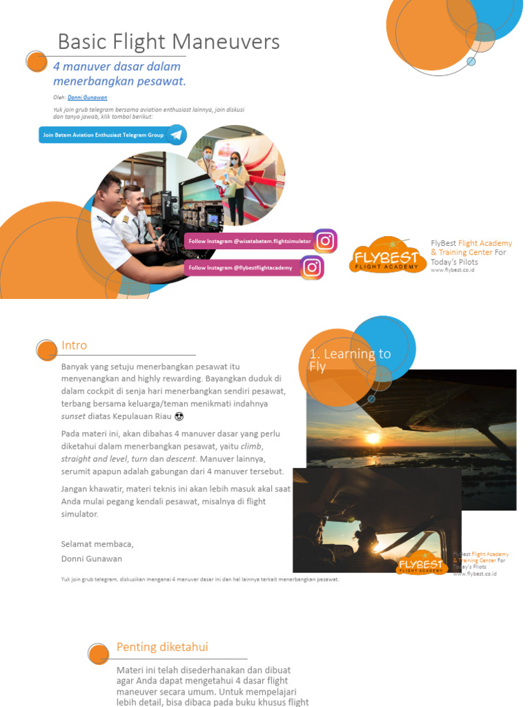 Basic Flight Maneuver | PDF