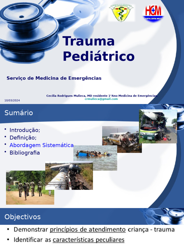 Trauma Pediátrico Cecy | PDF