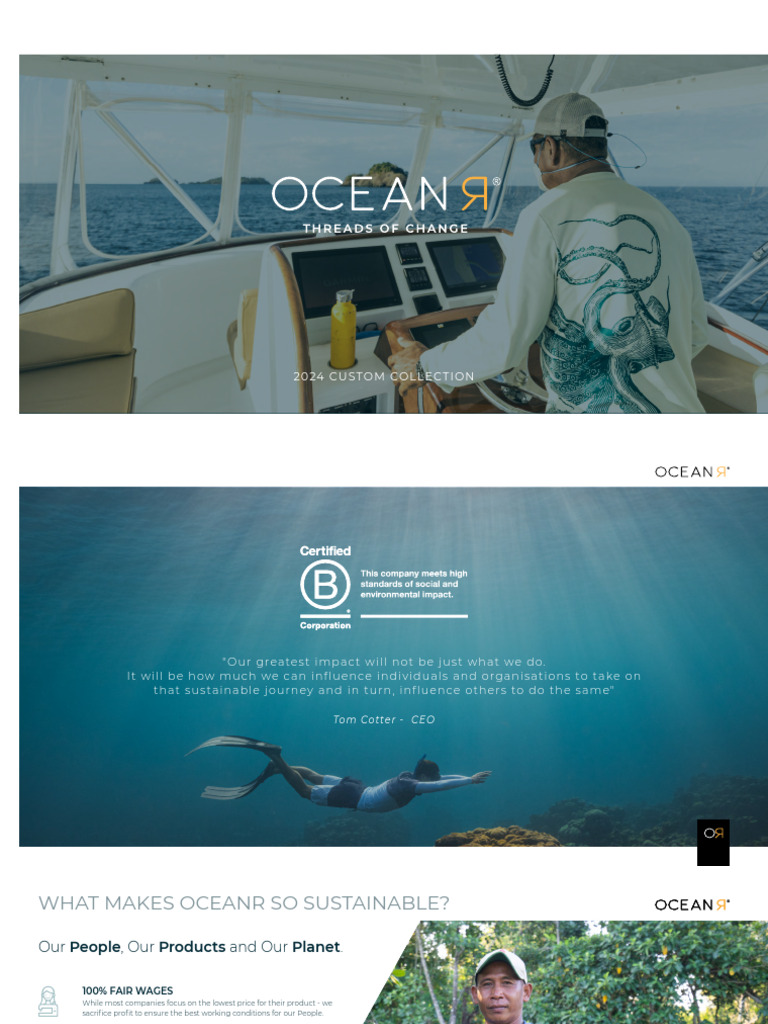OCEANR - Catalogue 2024 High Res | PDF
