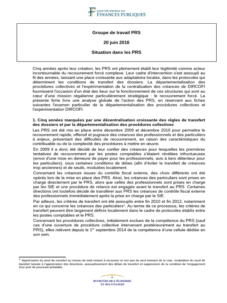 Fiche GT Os prs-1 | PDF